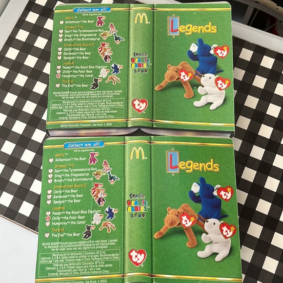 Ty | Toys | Ty Legends 994 Mcdonalds Chilly The Polar Bear Humphrey The ...